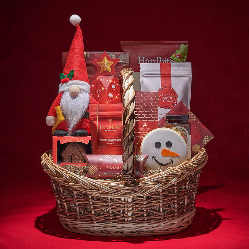 Santa’s Snacking Gift Basket – The North Pole Co. USA